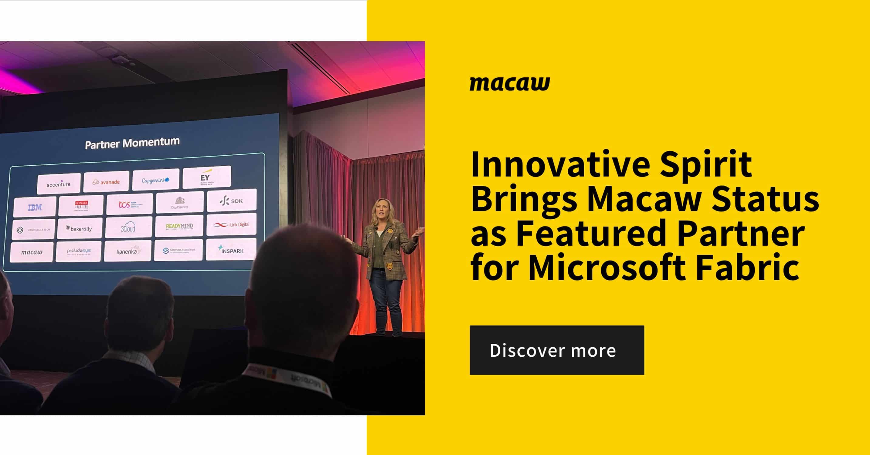 Macaw: Featured Partner for Microsoft Fabric | News